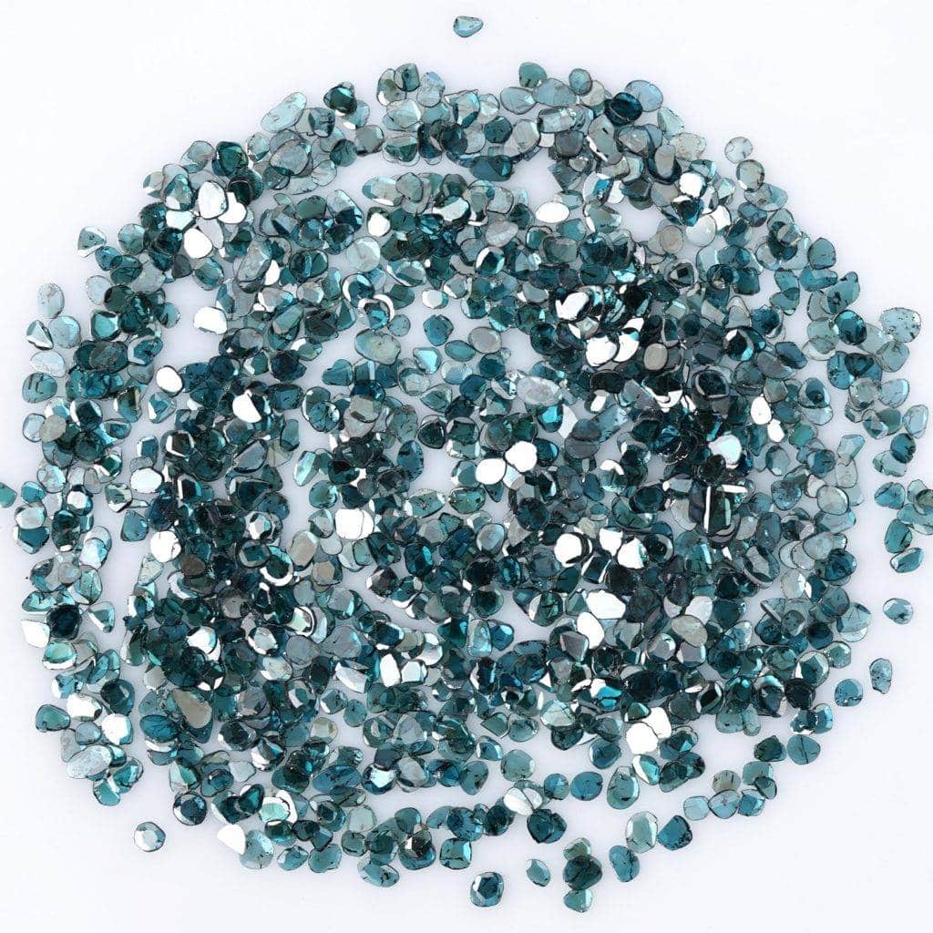 Loose Diamonds with Slice cut treated Blue-Buy now!