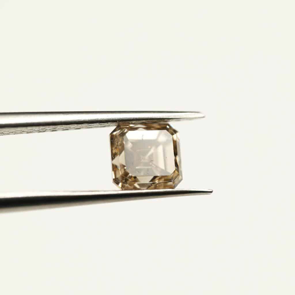 Step cut emerald brown diamond – Petchseeg Thai Co. Ltd
