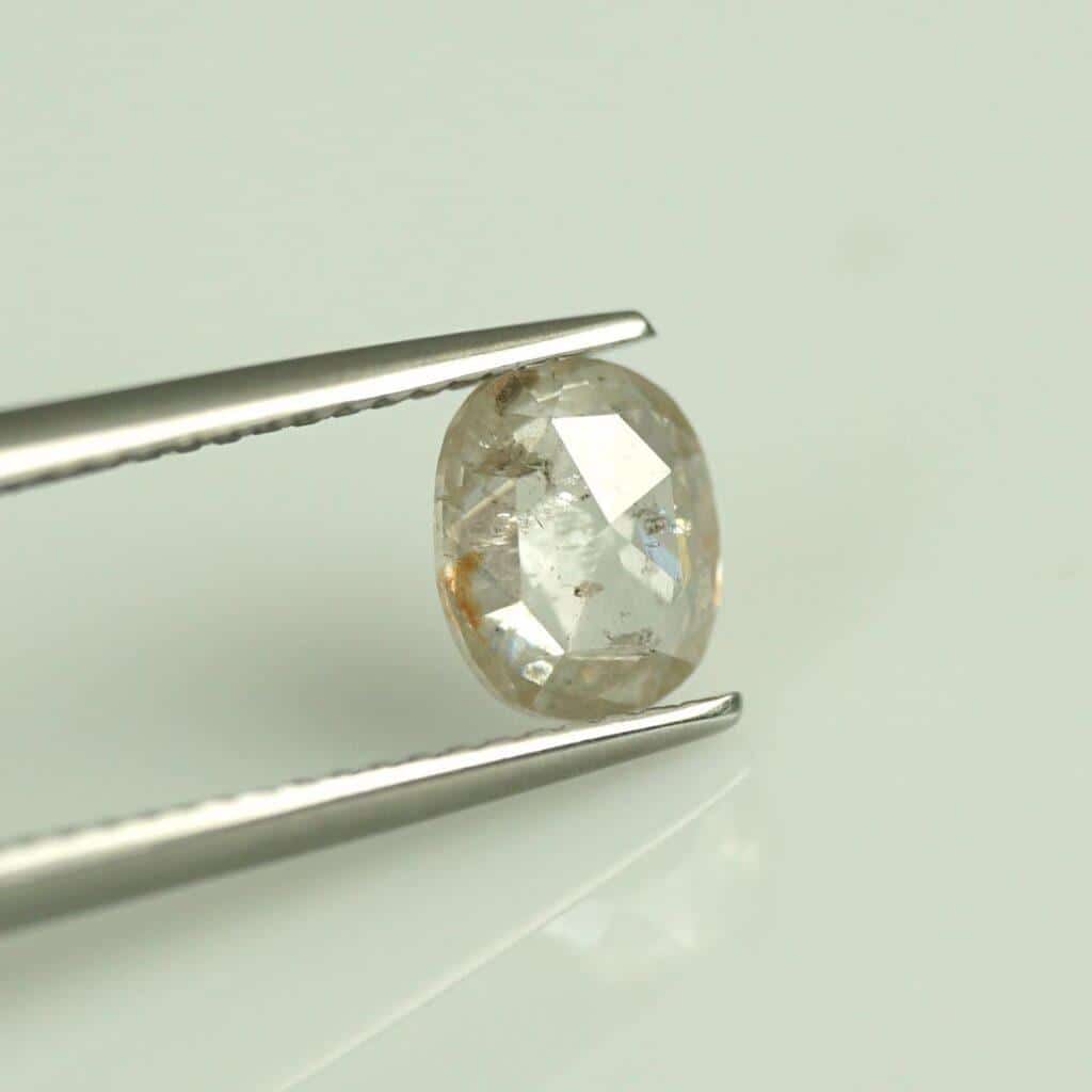 Loose Diamonds-Light Brown Oval Rose cut Diamond, Buy Now!